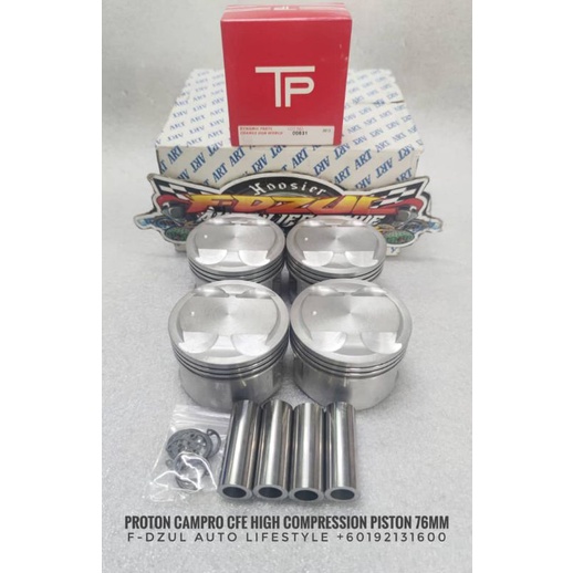 ART Piston Proton Campro CFE High Compression Piston 76mm 76.5mm 77mm ...
