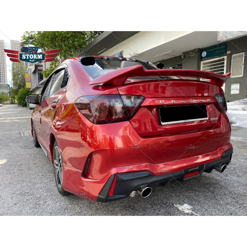 PROTON SAGA 2016 - 2021 ( TRD V3 ) SPOILER WITH 2K COLOR PAINT - ABS ...