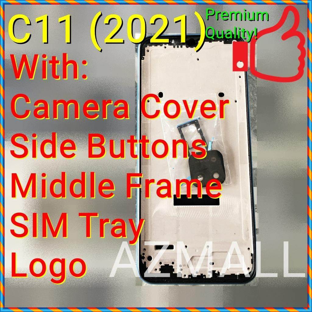 (2 Color) NEW ORI Full Housing Power Volume Button Middle Frame Battery ...