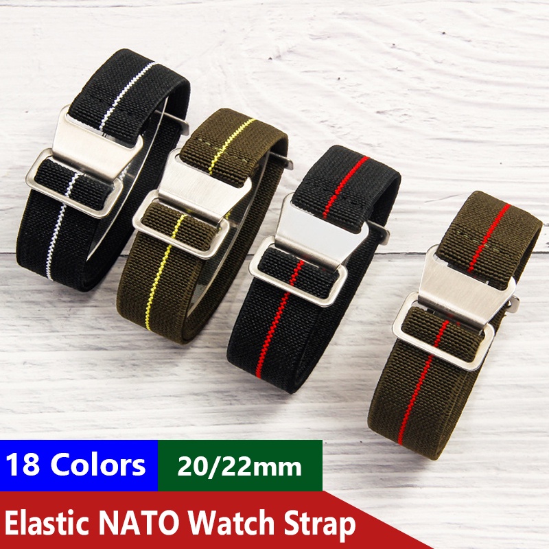 NATO Watch Strap Military Parachute Watch Band 60's French Troops ...