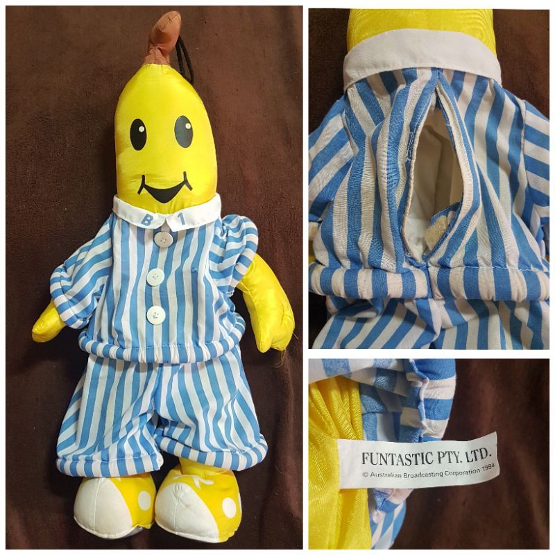 Authentic Vintage Australian Broadcasting Bananas in Pyjamas B1 Plush ...