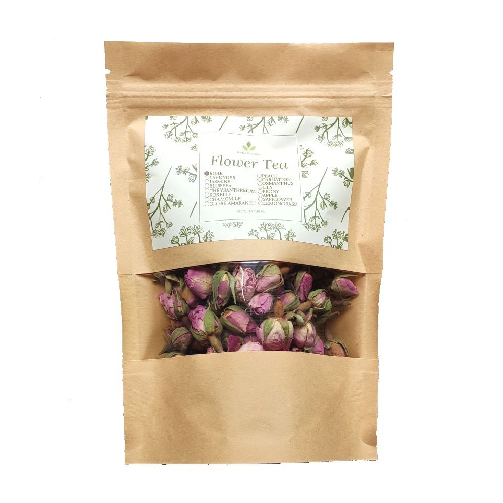 HR Premium FRENCH Rose Flower Tea (Bunga Ros Perancis) 法兰西玫瑰 | Shopee ...