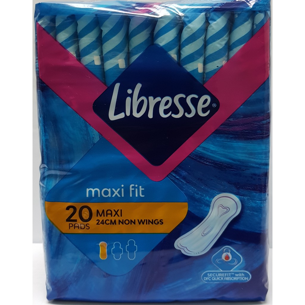 Libresse Maxi Fit 24cm Non Wings (20 Pads) | Shopee Malaysia