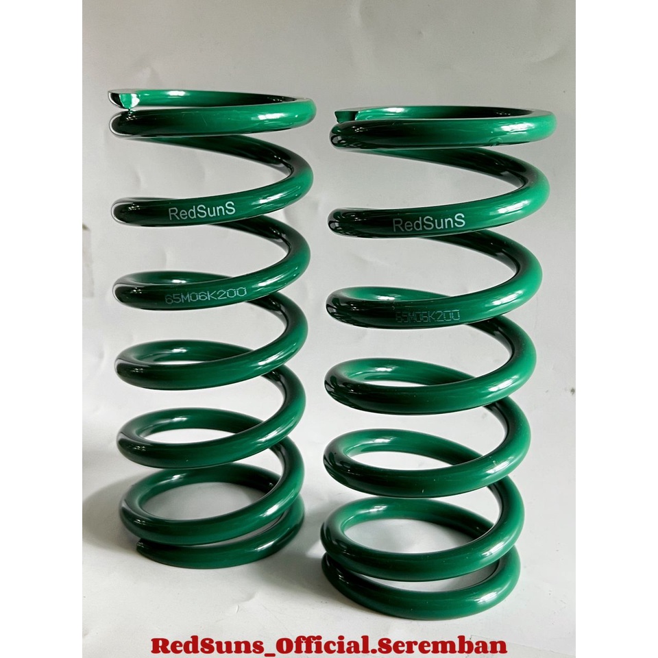 1 PCS Straight Adjustable Suspension Spring Coil 6K 200mm for ...