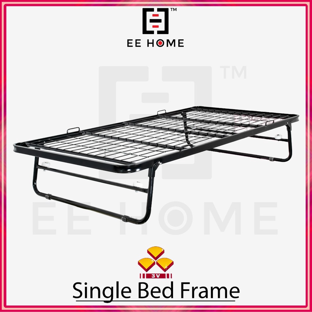 EE HOME Pull Out Bed Storage Bed Foldable Bed Single Bed Katil Tarik ...