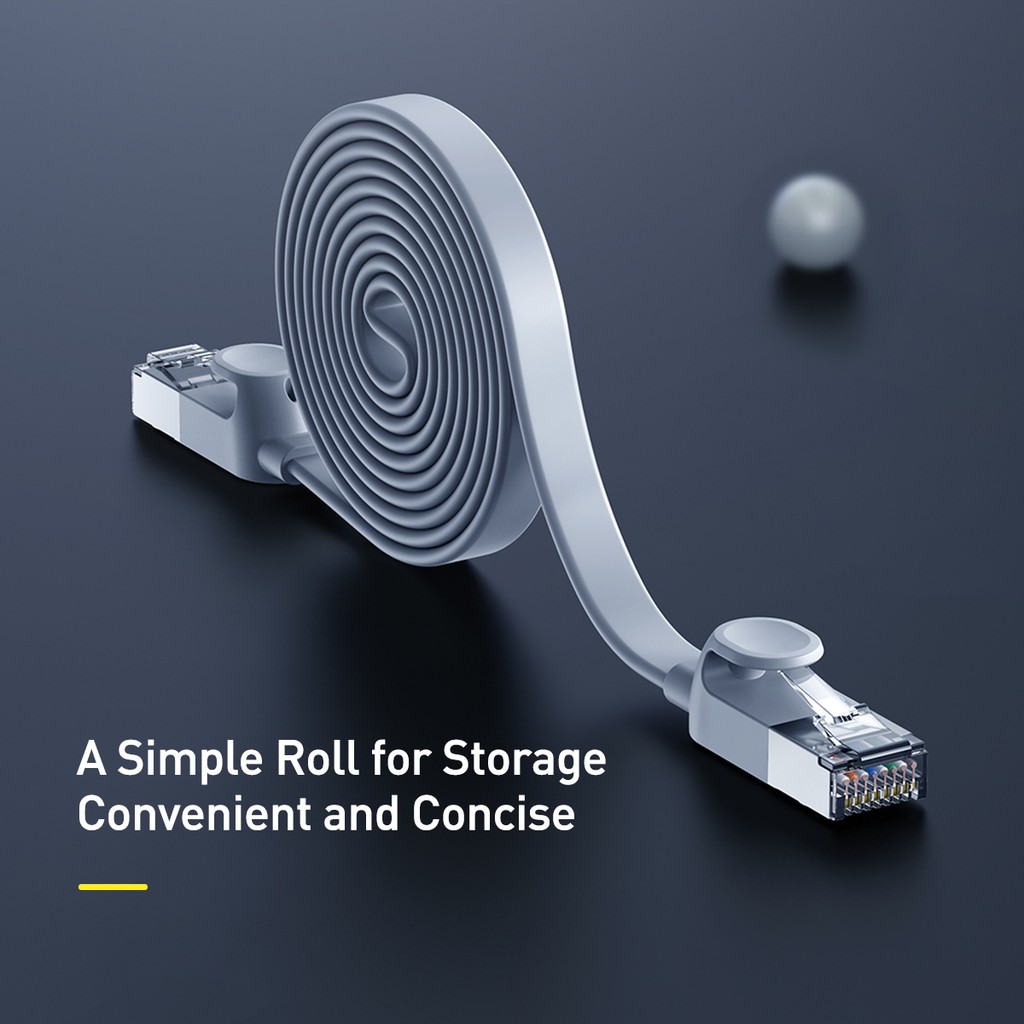 Baseus high Speed Six types of Gigabit RJ45 network wire LAN cable Plug ...