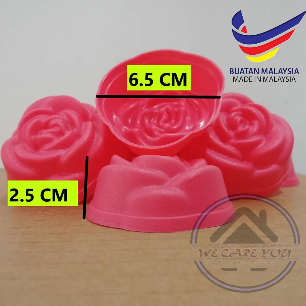 Rose Jelly Mould/ Acuan Kuih Ayu/ Puteri Ayu / Kukus Bunga Ros/ Jelly ...