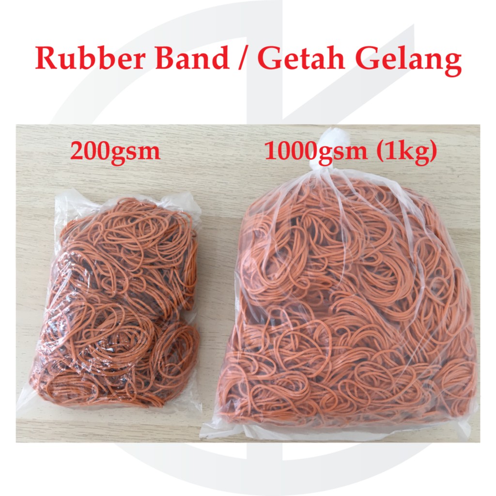 Rubber Band / Getah Gelang 200gsm/1000gsm(1kg) | Shopee Malaysia