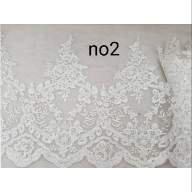 1 METER BORDER LACE MEWAH | Shopee Malaysia
