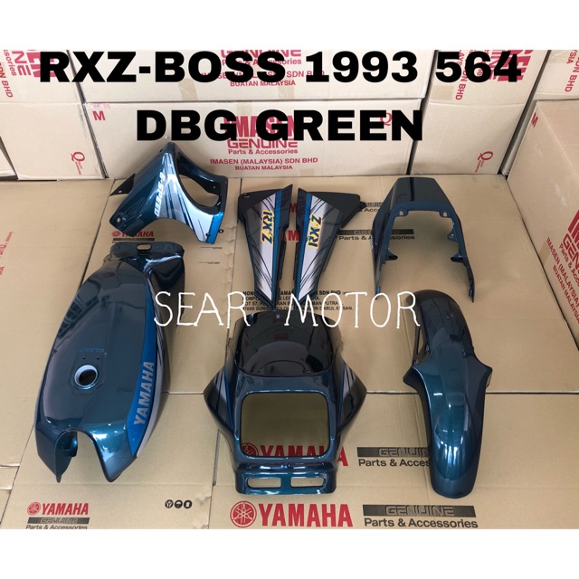 RXZ-BOSS BODY COVER SET DBG GREEN 564 100%ORIGANAL IMASEN | Shopee Malaysia