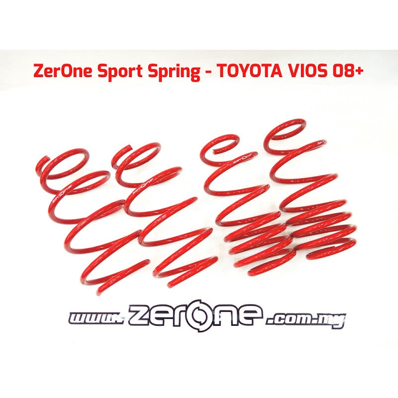 Toyota Vios NCP93 2008-2012 ZerOne Type S Sport Spring | Shopee Malaysia