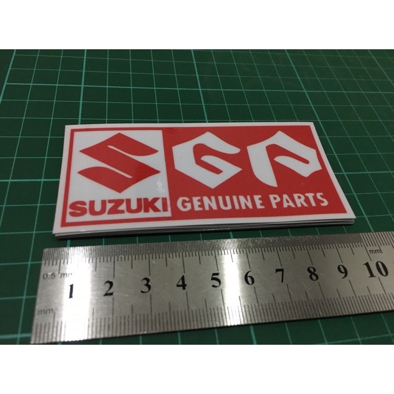 Sticker Suzuki SGP genuine parts | Shopee Malaysia