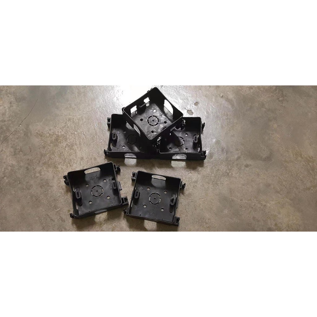 3x3 Conceal Box -Joint / 3x3 PVC Black Box / Single Conceal Base ...