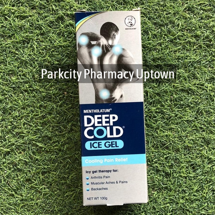 Mentholatum Deep Cold Ice Gel Cooling Gel 100g 3205 | Shopee Malaysia
