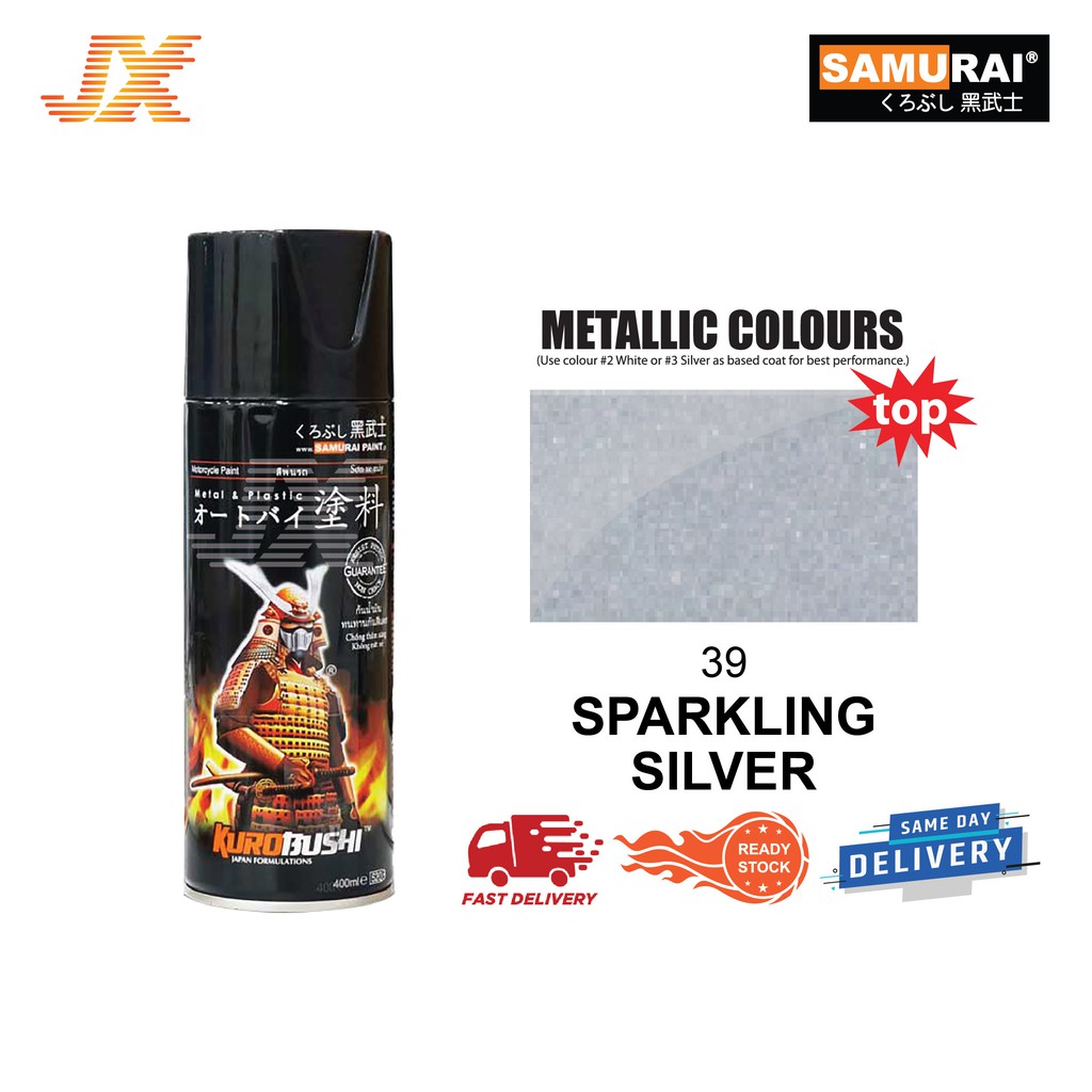 Samurai Paint Metallic Colours Matt Color High Gloss Spray Paint Cat ...