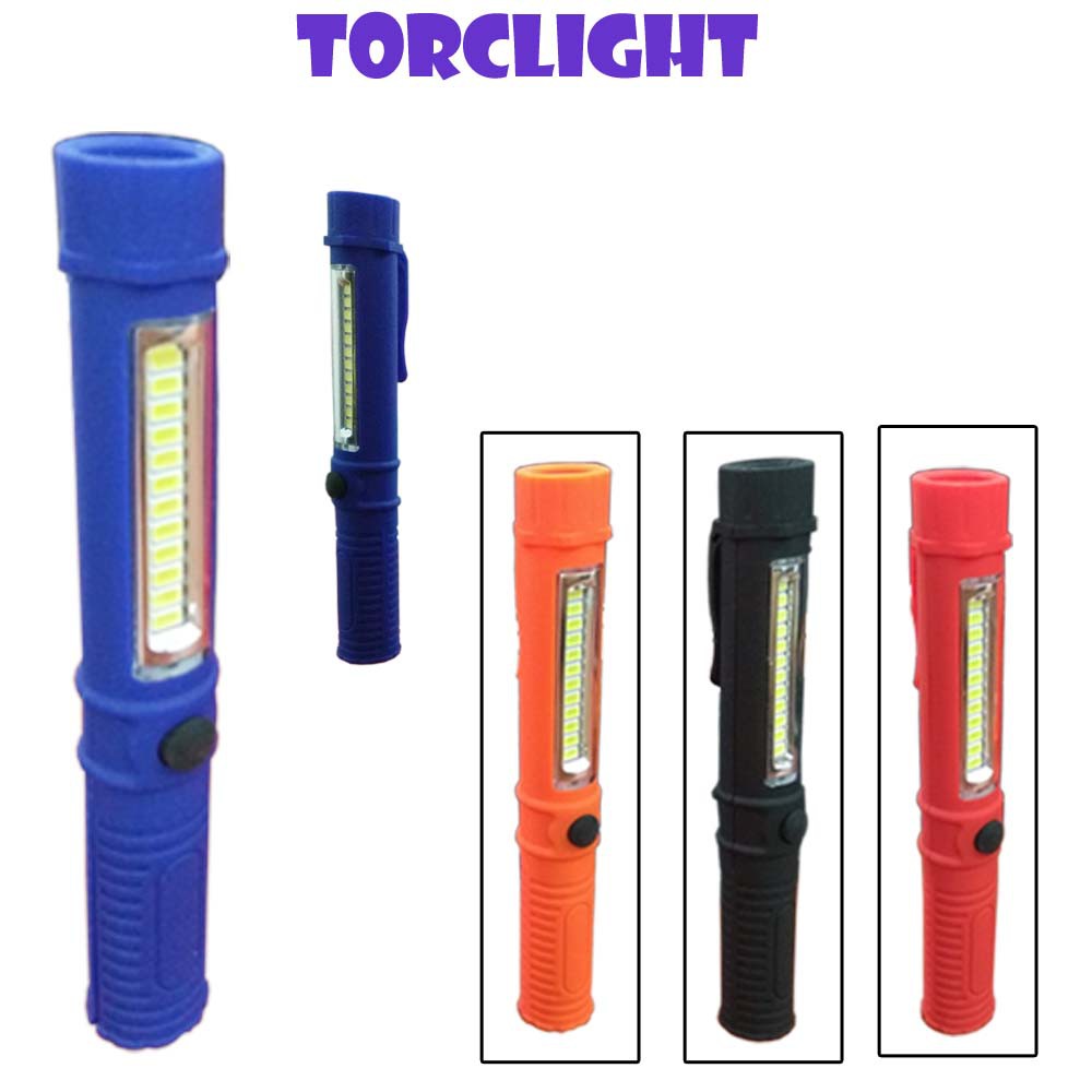 2 in 1 Waterproof LED Working Flashlight Torchlight / Lampu Suluh Kerja ...