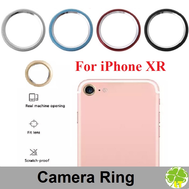 🍎 Aluminium Camera Ring Protector For iPhone XR (5 Colour Available ...
