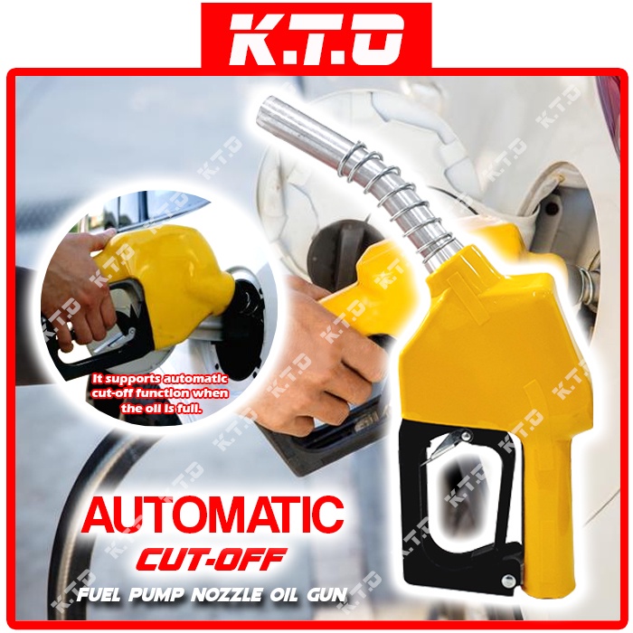 Auto / Manual Fuel Gasoline Diesel Gun Auto Cut Off Fuel Refilling Diesel Oil Pump Nozzle Gun ...