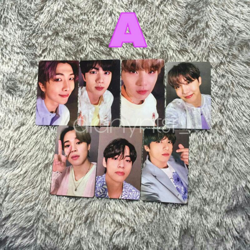 Photocard Selca Bts Rm Jin Suga J-hope Jimin V Jk Japan Unofficial | Shopee Malaysia