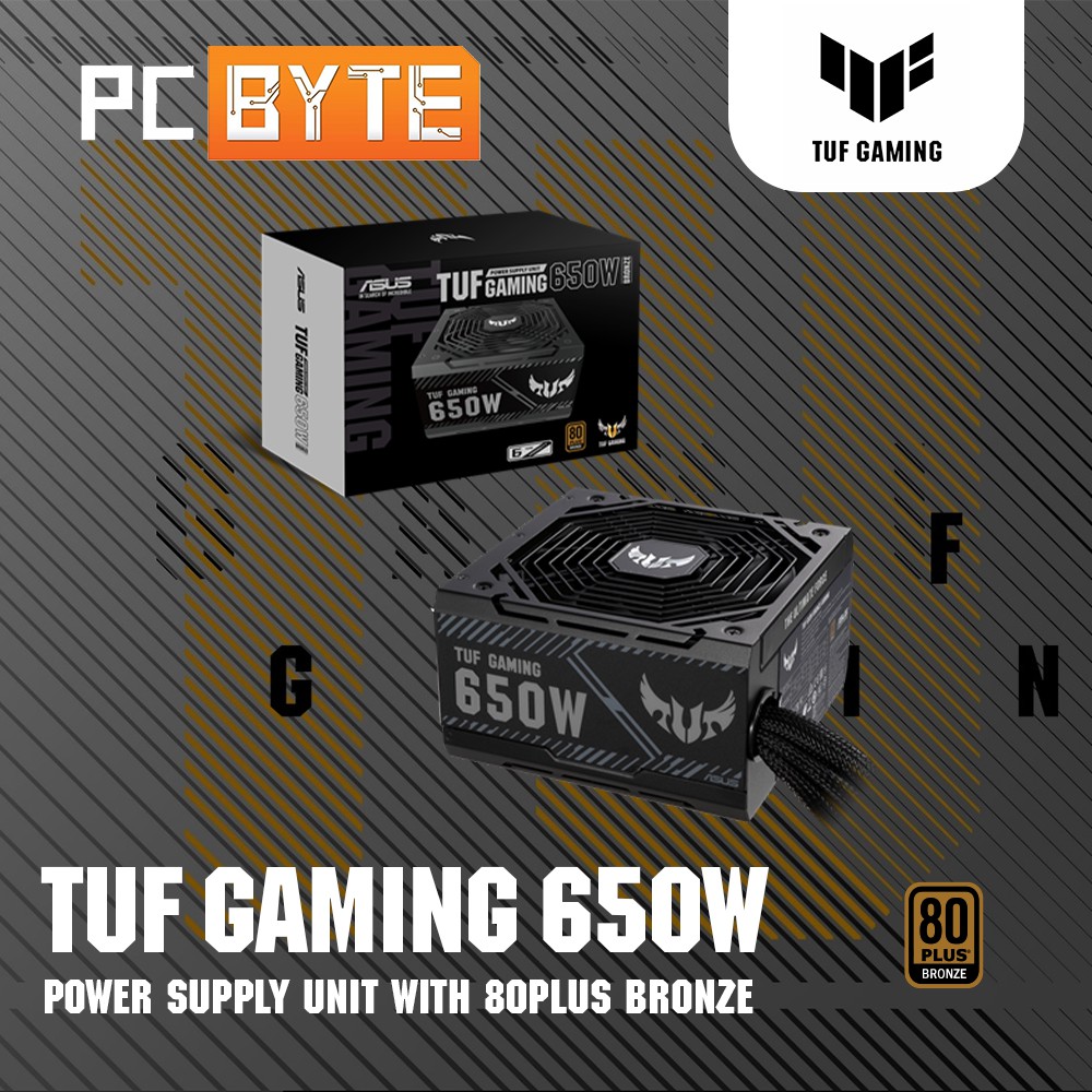 ASUS TUF Gaming 80Plus Bronze PSU (650W) TUF-GAMING-650B | Shopee Malaysia