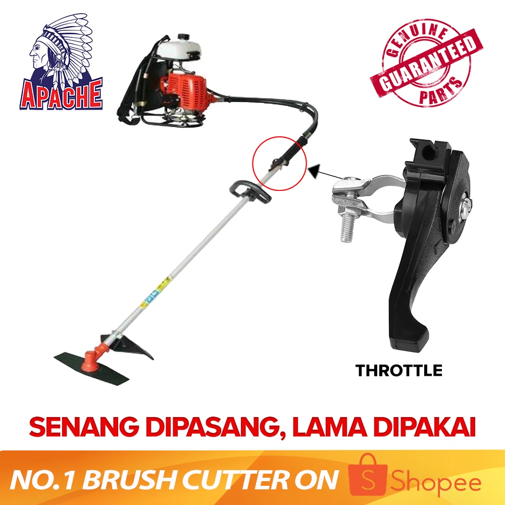 BRAVADO Throttle Lever BG328 BK3410 Brush Cutter Mesin Rumput FR3001 ...