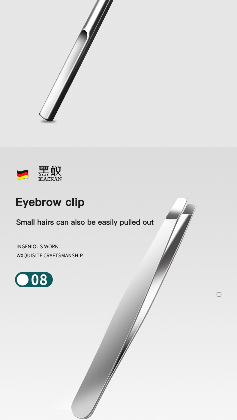 Nail clippers 8-piece set full set of nail clippers set box oblique ...