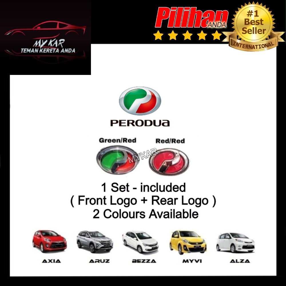 PERODUA Myvi Old, Axia, Bezza, Viva, Alza 07-13, Alza 2014, Alza 2019 ...