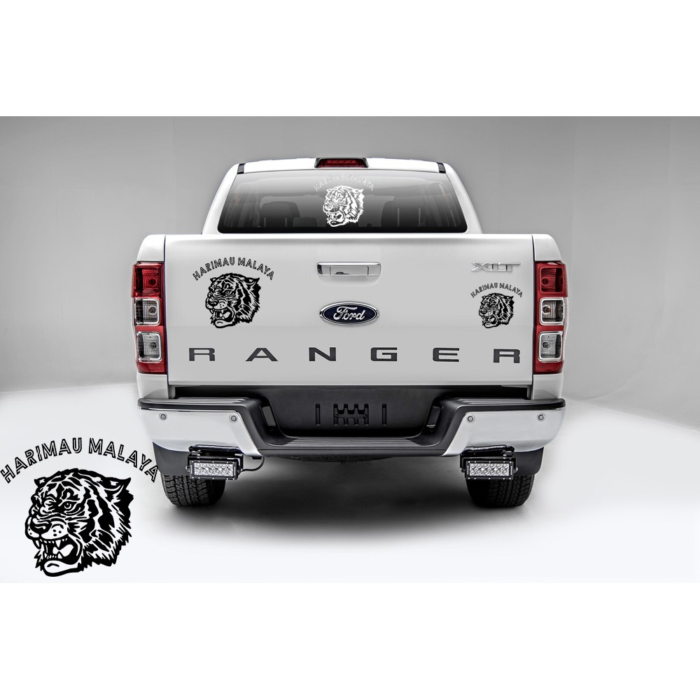 HARIMAU MALAYA CAR STICKER FORD RENGER MYVI TOYOTA HONDA CAR STICKER ...