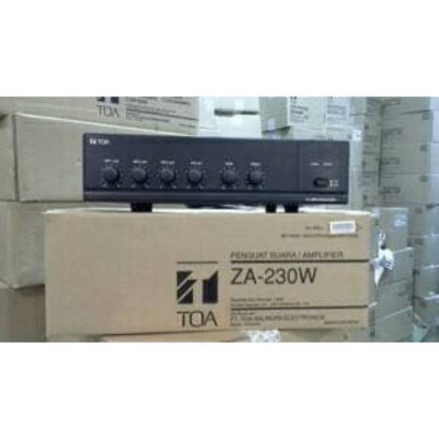 Amplifier Toa Amplifier Amplifier ZA-230W ZA230 W ZA230W ZA 230 W ZA ...