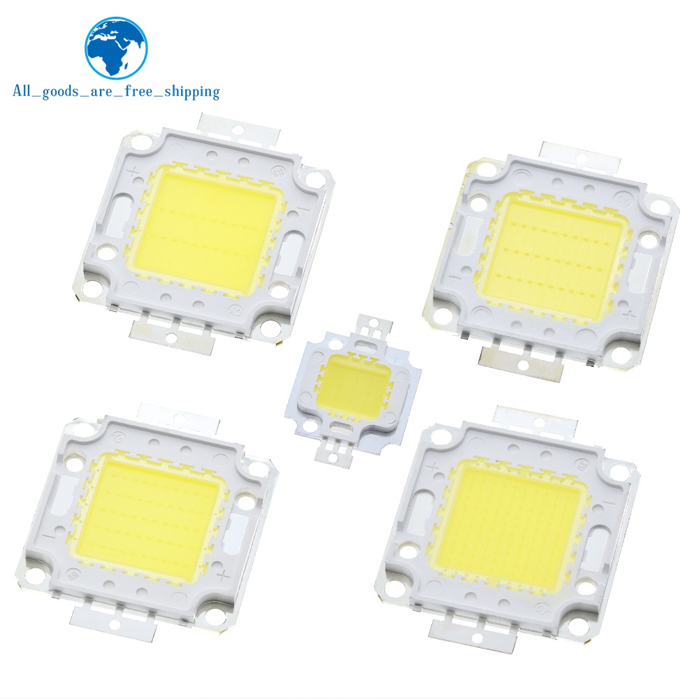 White / Warm White 10W 20W 30W 50W 100W LED light Chip DC 12V 36V COB Integrated LED lamp Chip ...