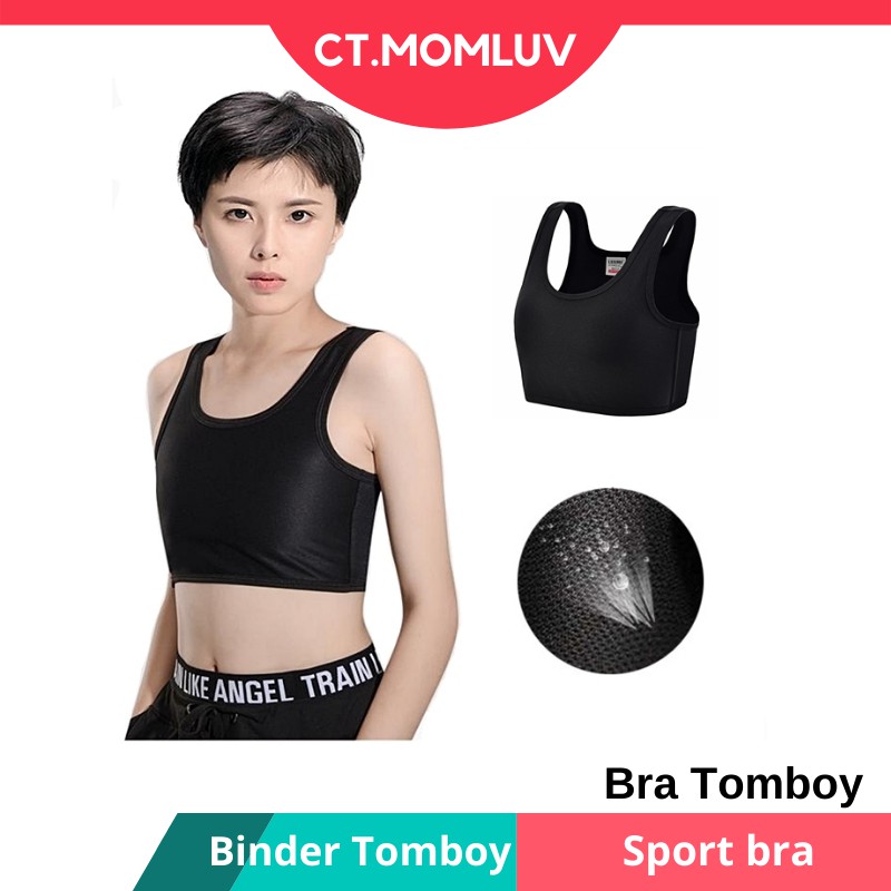 Women Hook Vest Top Corset Straps Sports Tank Bra, Chest Binders bra ...