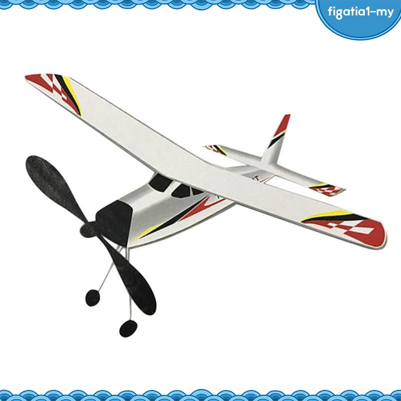 [NANA] 12" Rubber Band Elastic Powered Airplane Plane Glider Toy ...