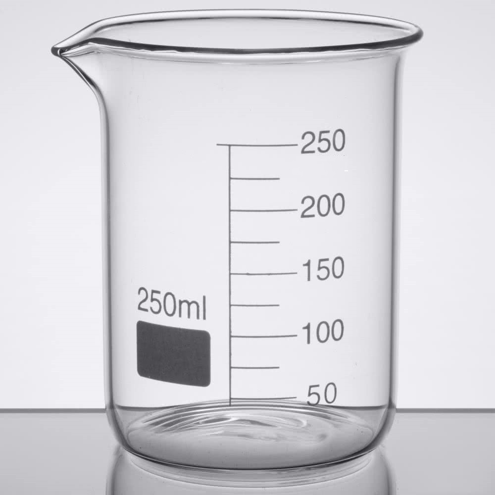 Bikar Kaca 250ml / Glass Beaker | Shopee Malaysia