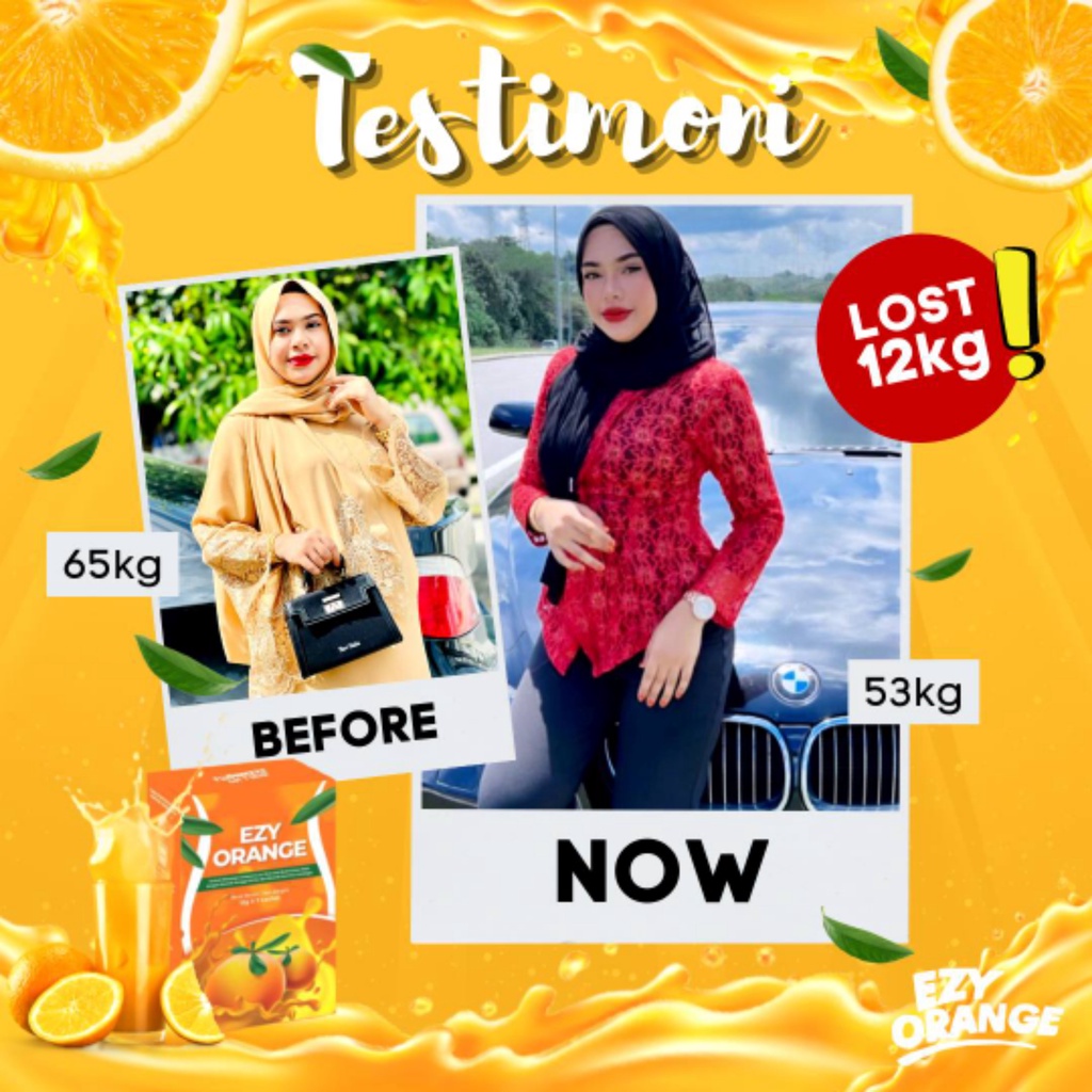 EZY MEAL Ezy Orange | Meal Replacement Drink | Weight Loss Supplement ...