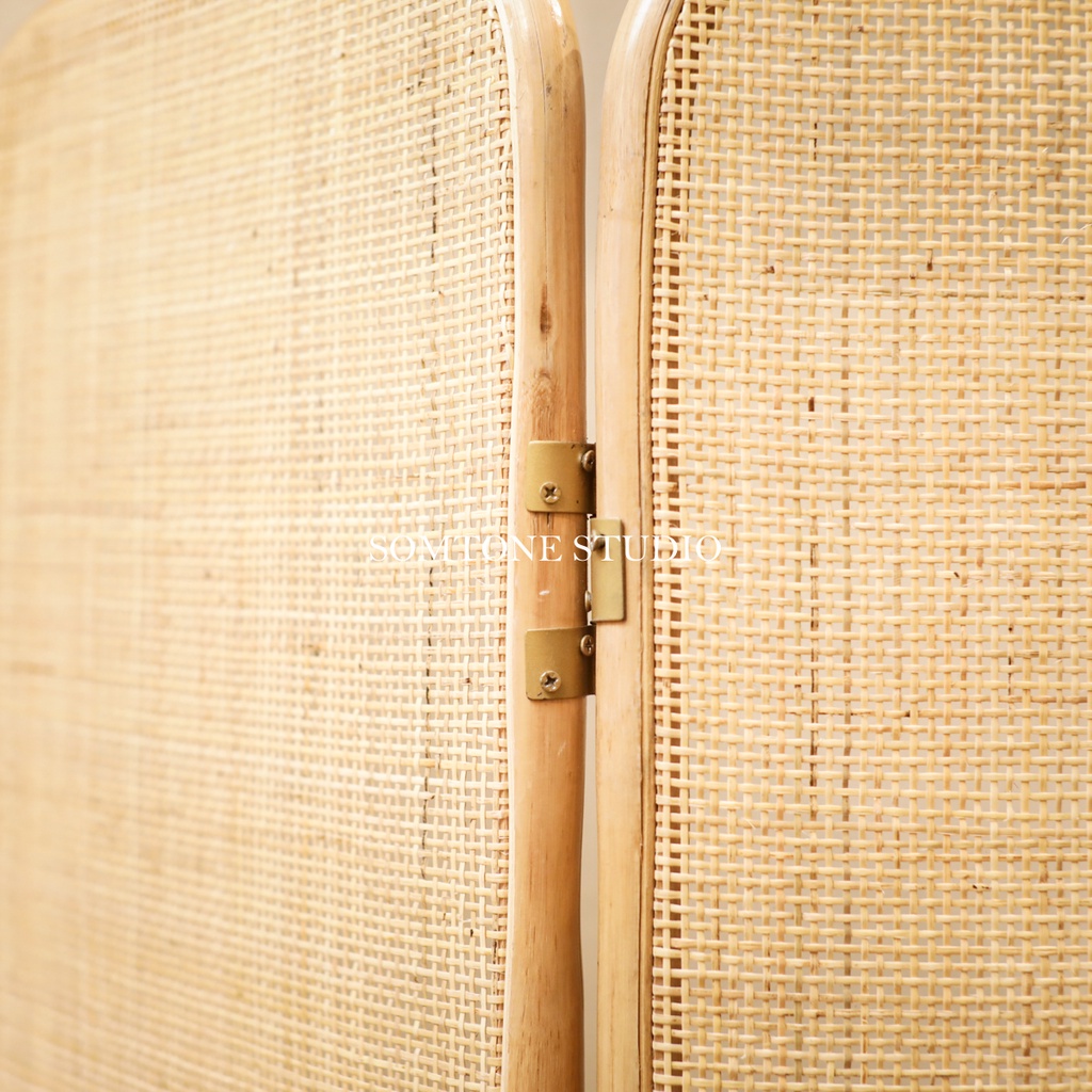 Grade A Rattan Folding Screen Room Divider / Home Decor Interior ...