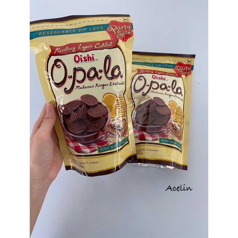 100g🍫OiShi OPALA chocolate potato chips巧克力薯片 | Shopee Malaysia