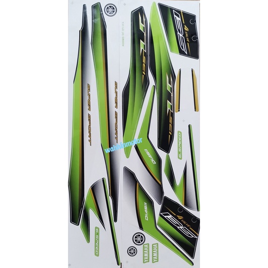 YAMAHA LC135 V1 135LC LC 135 ( 4 ) FULL BODY STICKER / BODY STRIPE | Shopee Malaysia