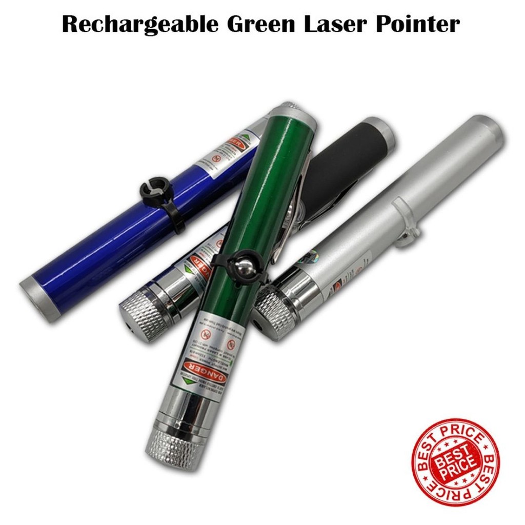 USB Rechargeable Wireless Long Range Green Laser Pointer Pen [201 ...