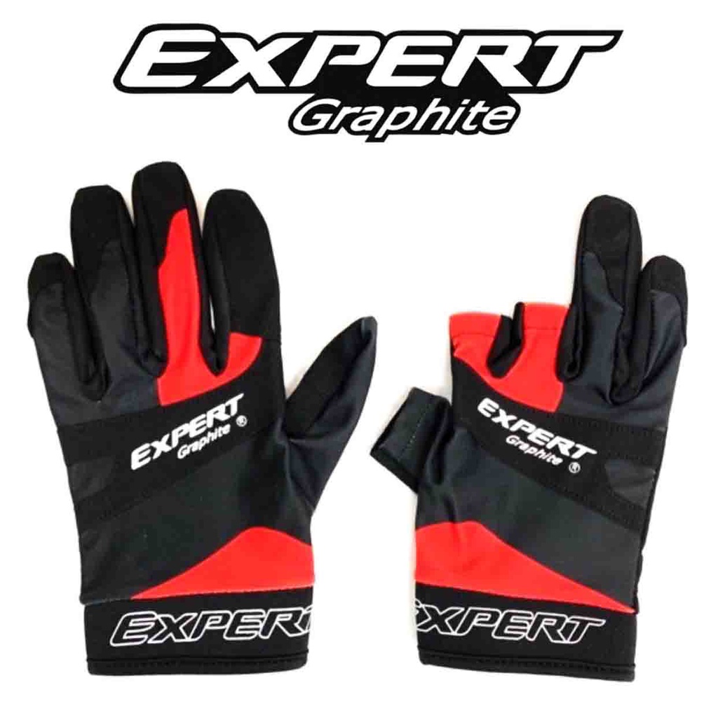 Expert Graphite Fishing Glove EG601 | Shopee Malaysia