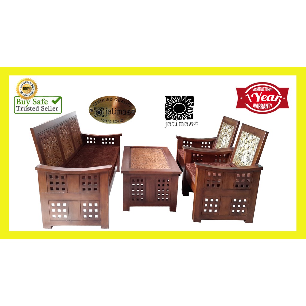 SET KERUSI TAMU BUNGA (311+1) | Shopee Malaysia