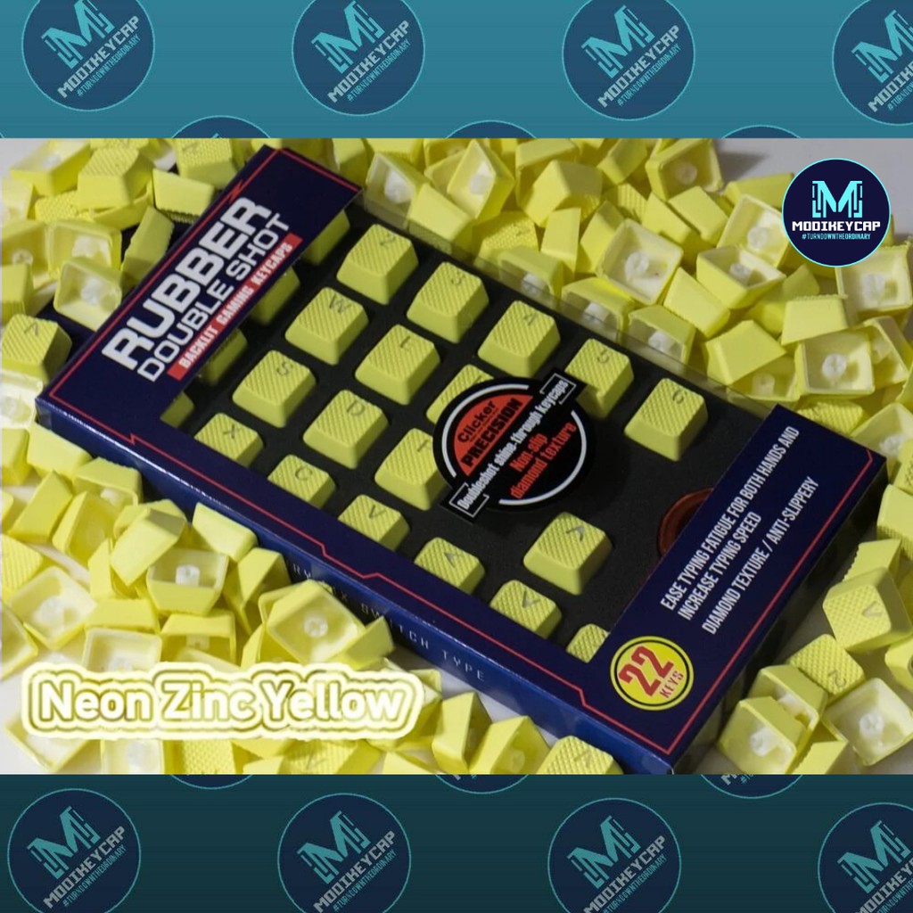 Custom Keycaps Malaysia | Rubber Gaming Backlit Keycaps | 22 keys ...