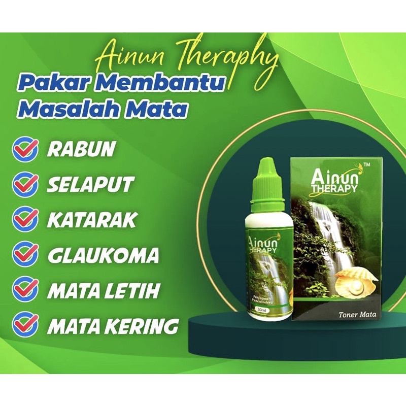 Ainun Therapy Terangkan Mata Dengan Mudah Dan Cepat Original Pelbagai ...