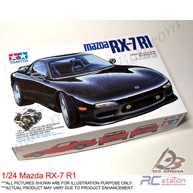 Tamiya Model #24116 - 1/24 Mazda RX-7 FD R1 [24116] | Shopee Malaysia