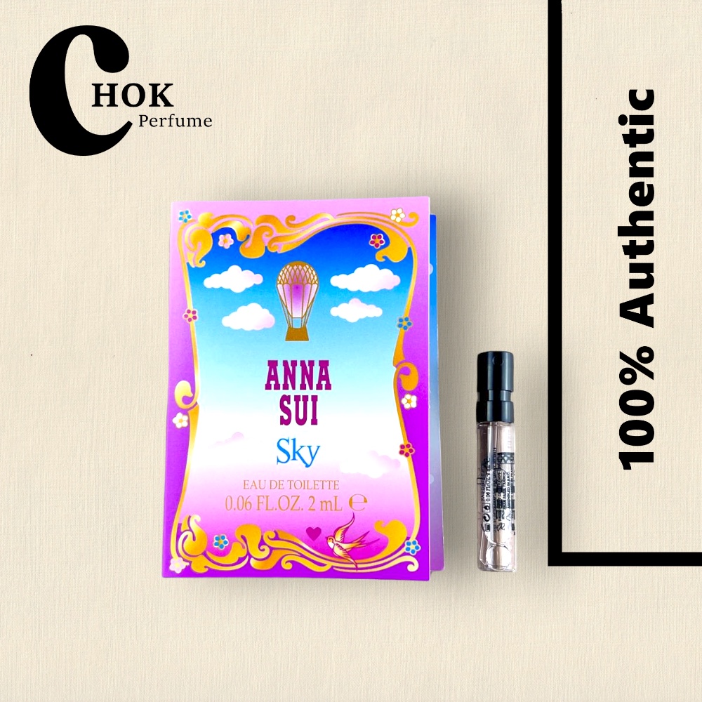 Anna Sui Sky EDT 2ml Perfume Sample Vial (W) | Shopee Malaysia