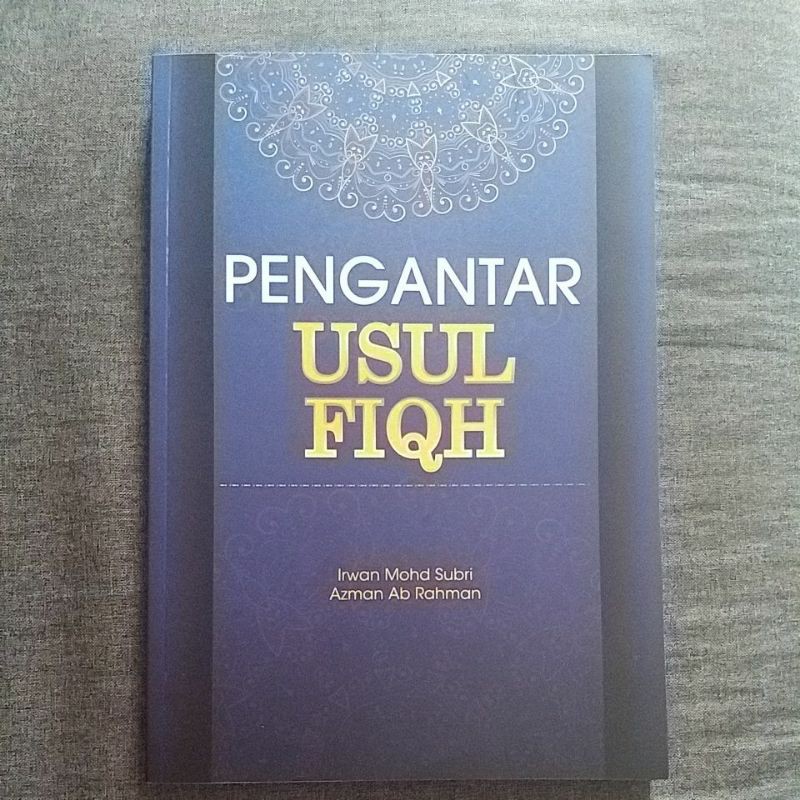 Pengantar Usul Fiqh I Usul Al Fiqh Shopee Malaysia