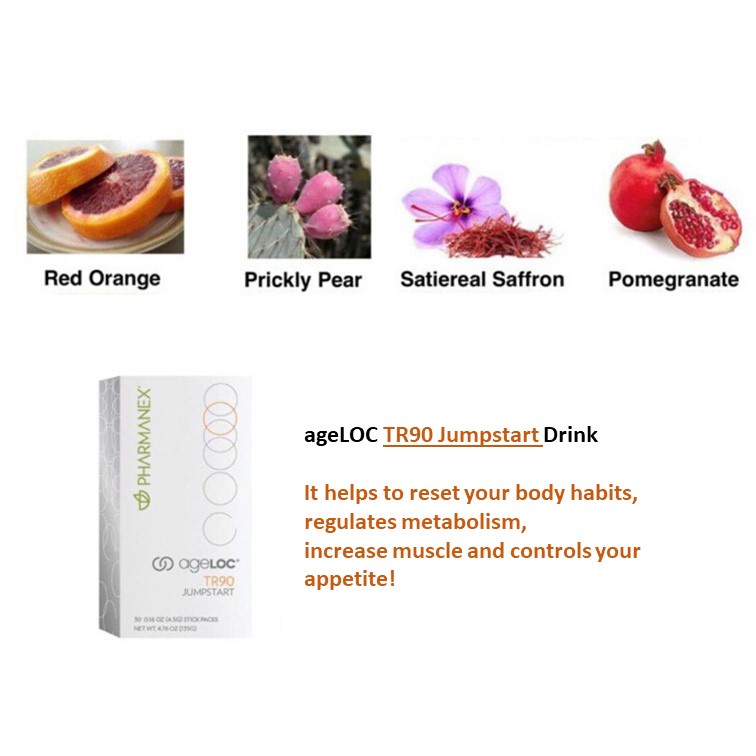 NUSKIN Pharmanex Ageloc Tr90 Jumpstart (15 sticks) | Shopee Malaysia