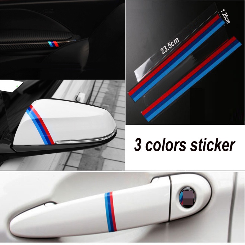 《READY STOCK》2pcs M Power MPerformance Sticker For BMW E36 E46 E60 E90 ...