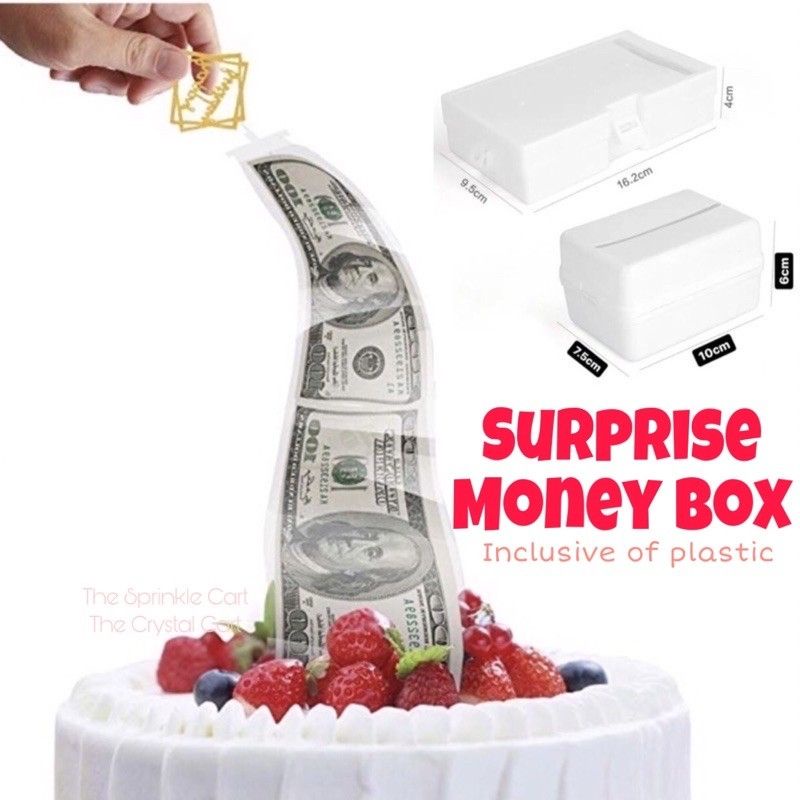 Money Pulling Box for Cake Money Surprise | Shopee Malaysia