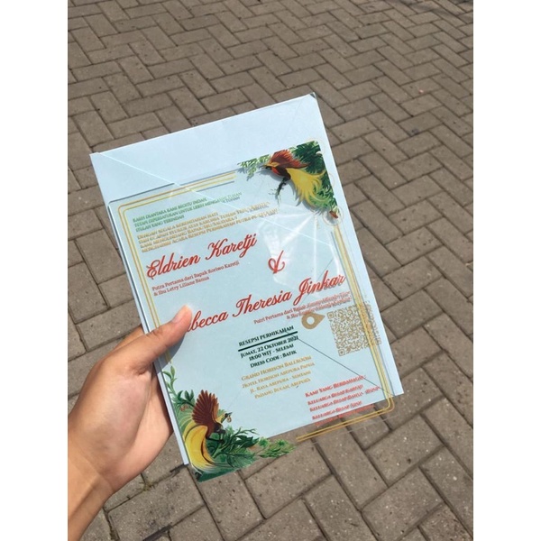 Acrylic invitation / can buy 1pcs / acrylic invitation / acrylic ...