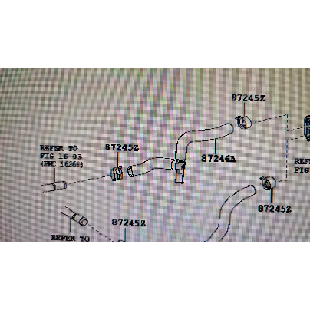ORIGINAL TOYOTA HOSE WITH PIPE TOYOTA WISH ZGE20 | Shopee Malaysia
